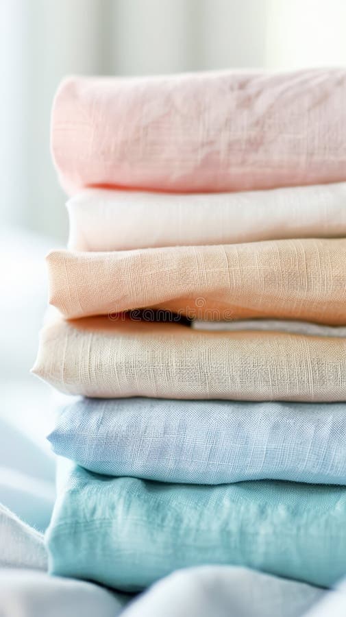 Laundry. Template, Border with Bed Linen and Clothes, Dress, Apron ...