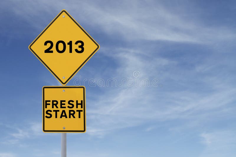 Fresh Start stock image. Image of start, beginning, reminder - 27919911