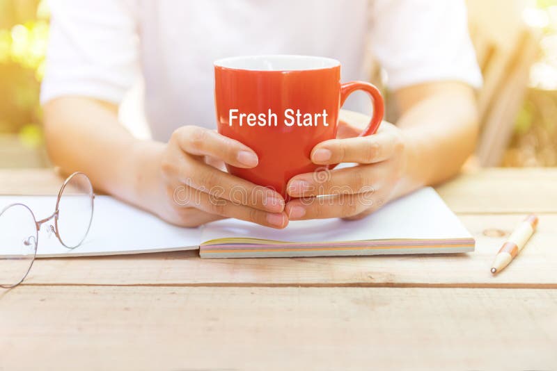 Fresh Start of the Day with Hot Coffee Stock Photo - Image of coffee ...