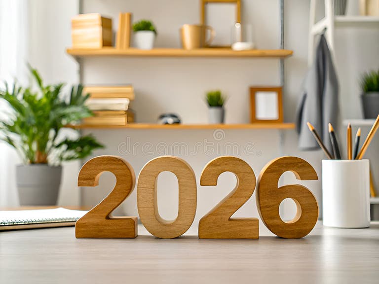 Fresh Start 2026. Inspiring Minimalist Workspace for a New Chapter ...