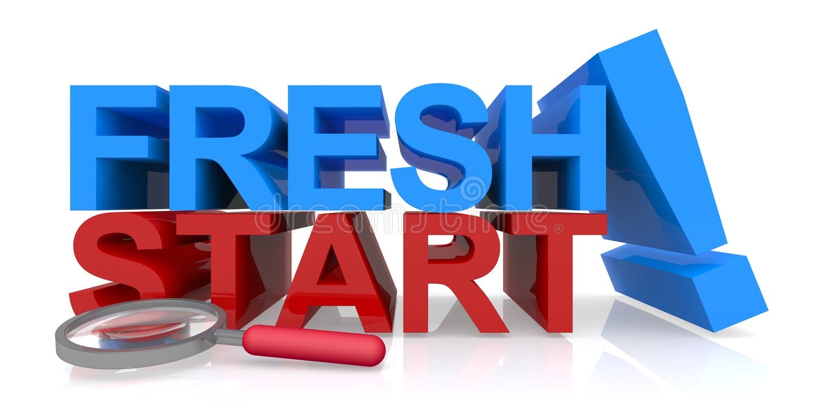 A Fresh Start Next Exit Sign Stock Illustration - Illustration of green ...