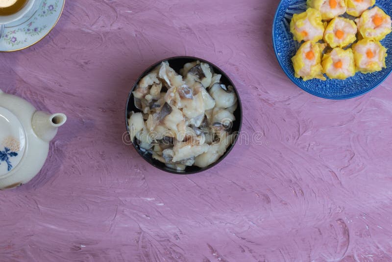 Fresh Steamed Pangasius Dory Fish Stock Photo - Image of cream ...