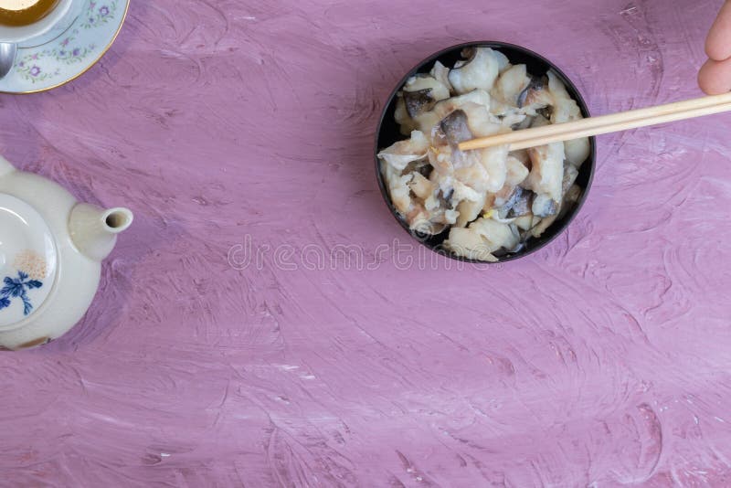 Fresh Steamed Pangasius Dory Fish Stock Image - Image of cream ...