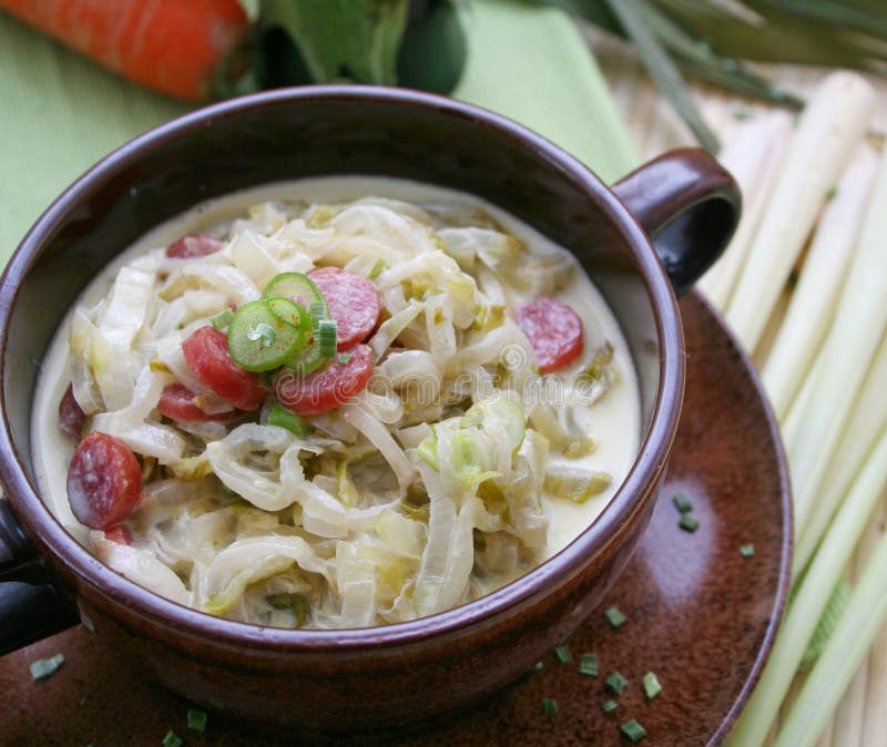 Fresh stew stock image. Image of fresh, chicoree, endive - 7829749