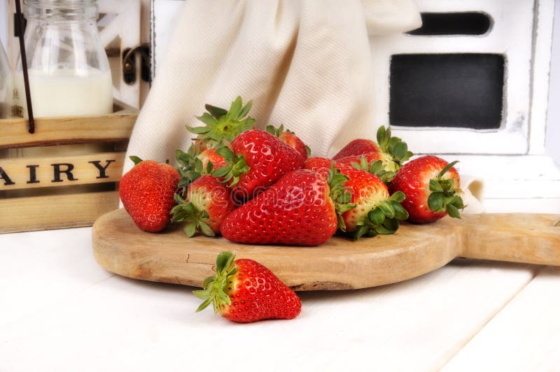 Fresh Strawberries stock photo. Image of life, sweet, fresh - 8562658