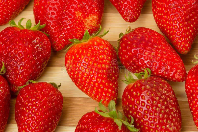 Fresh strawberries stock image. Image of snack, strawbery - 40300587