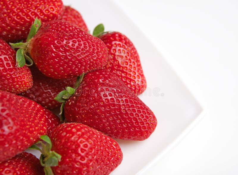 Fresh strawbery stock image. Image of healthy, cream - 19538739