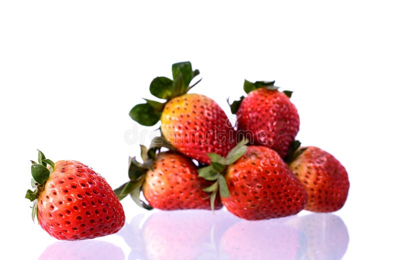 Fresh Strawbery Fruit in Bowl on Hand Stock Photo - Image of fresh ...