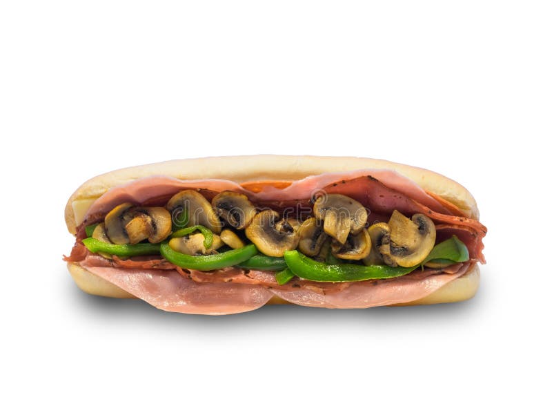 Fresh sub vegetable stock image. Image of sandwich, menu - 50664283