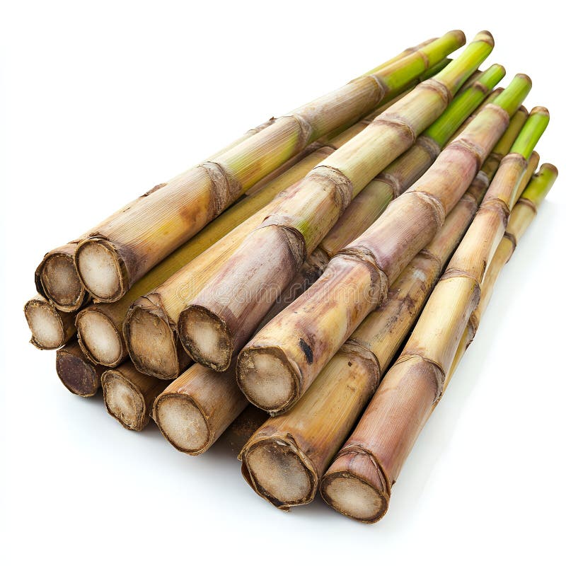 Fresh Sugarcane Stalks Bundle Sweet Harvest Ready for Juicing Stock ...