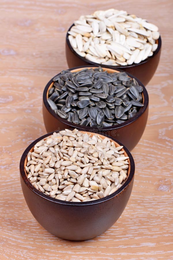 Fresh sunflower seeds stock photo. Image of peeled, nutritious - 36601902