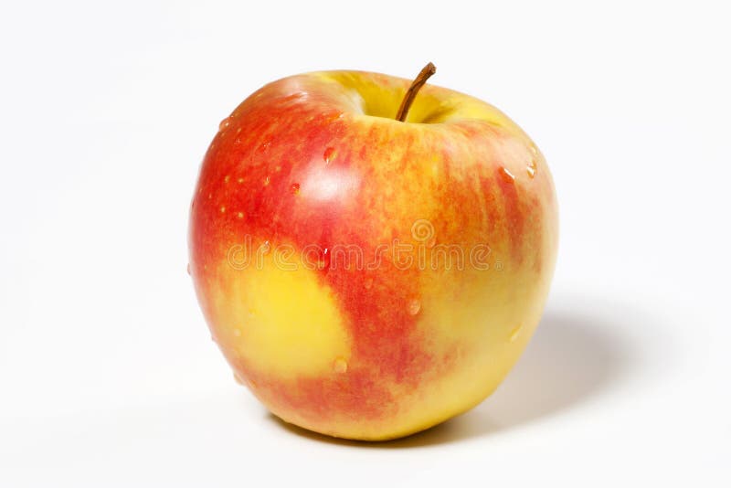 Fresh sweet apple stock photo. Image of yellow, vivid - 22697490