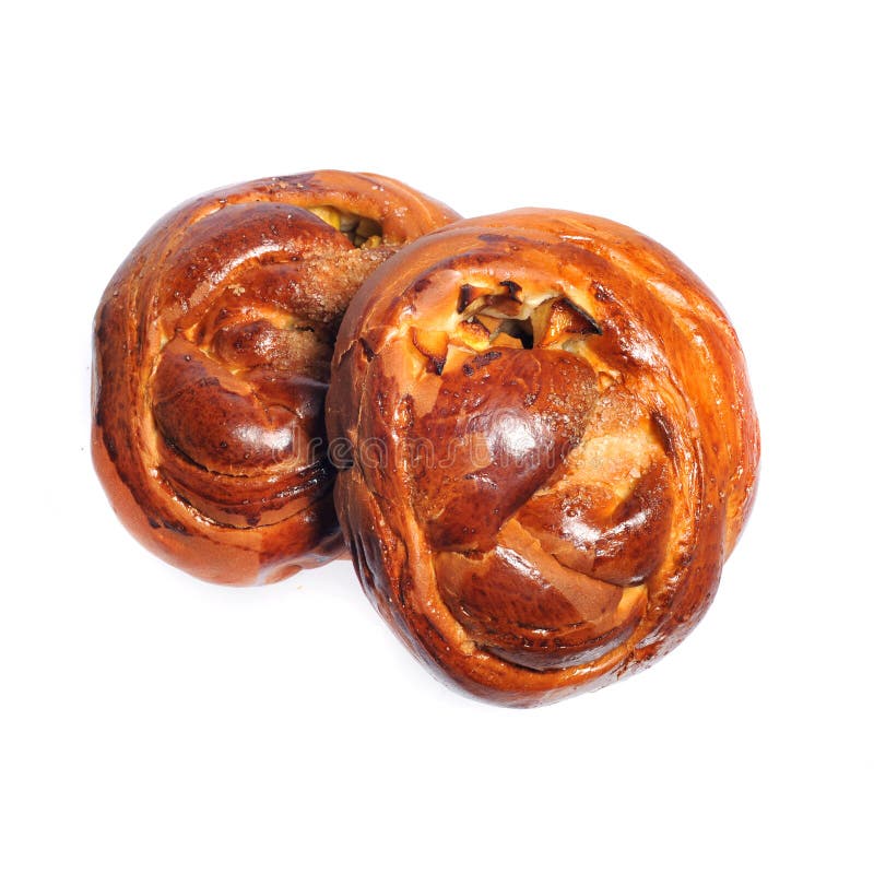 Bun Roll on White Background Stock Image - Image of roll, jelly: 112306137