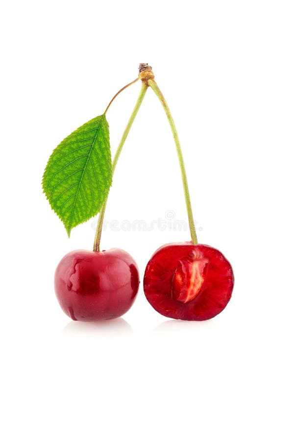 Cherry Close-up. Ripe Cherry Stock Photo - Image of natural, close ...