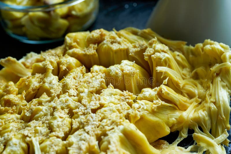 A Fresh and Sweet Jackfruit, Pineapple Stock Photo - Image of vegetable ...