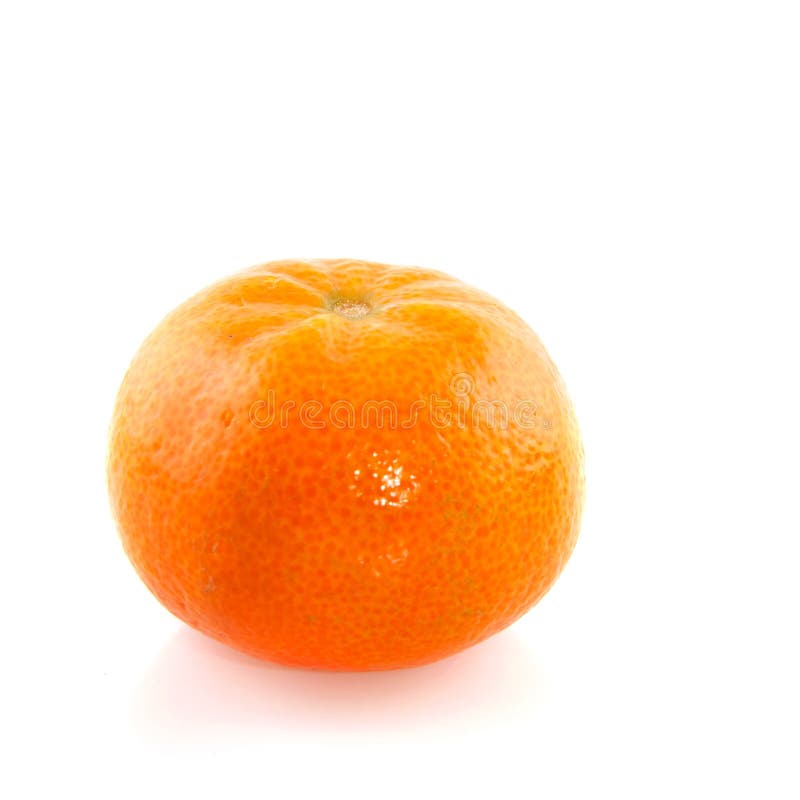 Fresh tangerine stock image. Image of single, juicy, white - 12922873