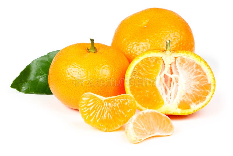 Fresh Tangerine with Leaves Stock Photo - Image of cute, organic: 83606316