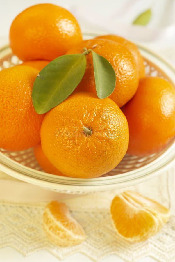 Fresh tangerines stock image. Image of healthy, green - 19149929