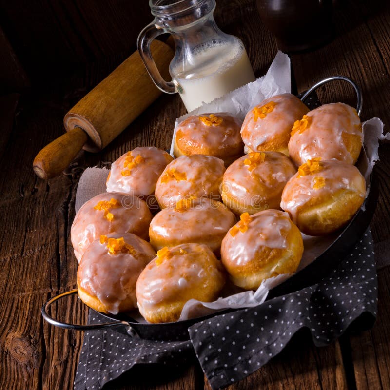 Berliner doughnut stock image. Image of german, hebrew - 101429945