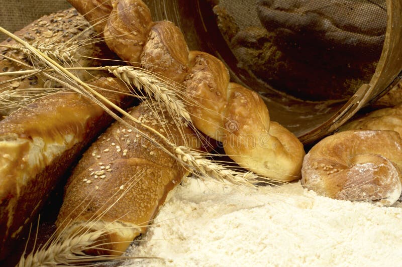 Fresh and tasty bread stock photo. Image of loaf, group - 31603478