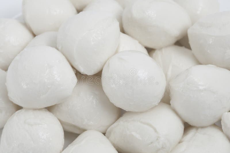 Fresh Tasty Milk Products - Mozzarella Cheese Stock Photo - Image of ...