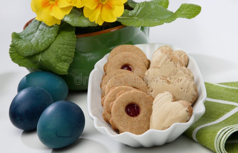 Fresh tea cookies stock image. Image of cake, cookie, lunch - 8533355