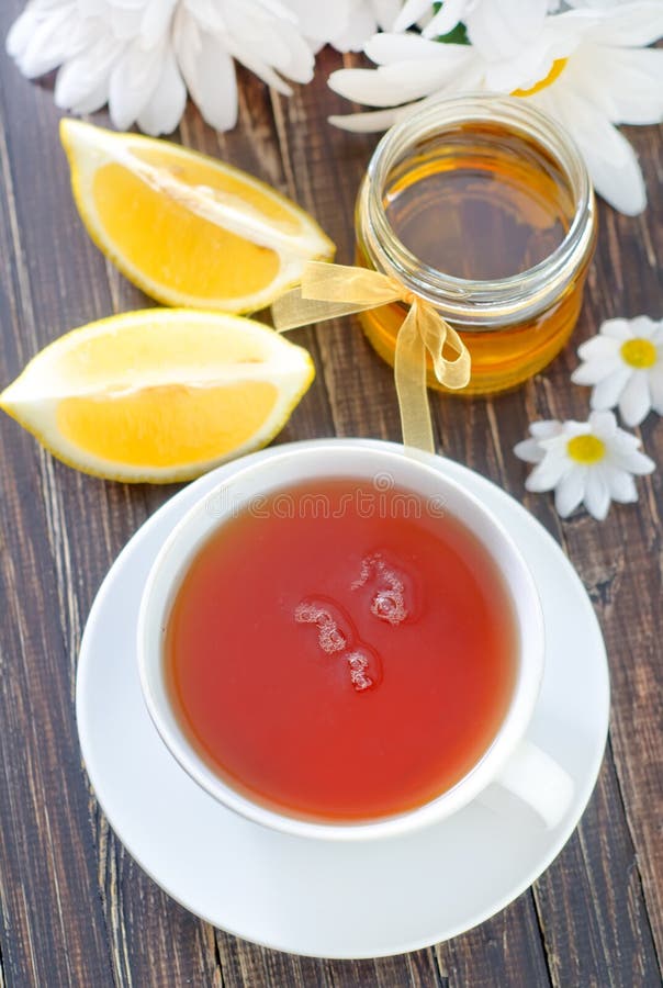 Fresh tea in cup stock photo. Image of chamomile, herbal - 34008724