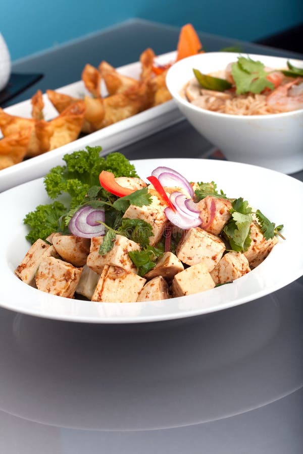 Fresh Thai Food Presentation Stock Image - Image of culture, delicious ...