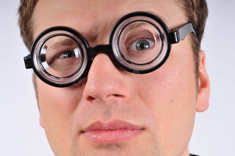 Fresh thinking, nerd, geek stock photo. Image of creative - 7881082