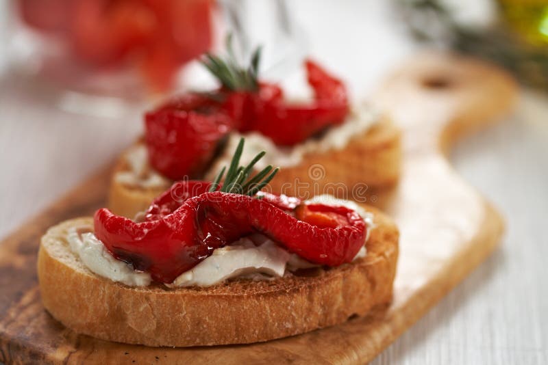 Fresh toasts stock image. Image of lunch, leaf, fast - 23837047