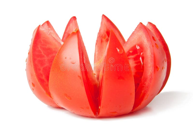 Fresh tomato stock image. Image of diet, closeup, isolated - 27091527