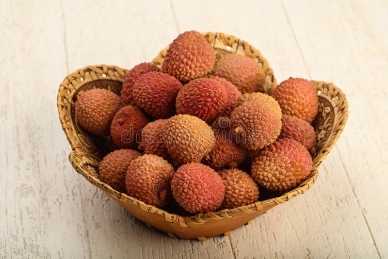 Lychee stock image. Image of exotic, fruit, lizhi, unpeeled - 111794941