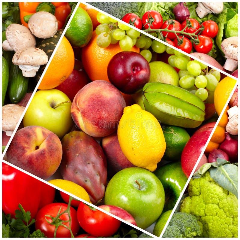 Fresh tropical fruits. stock photo. Image of fruit, diversity - 13016142