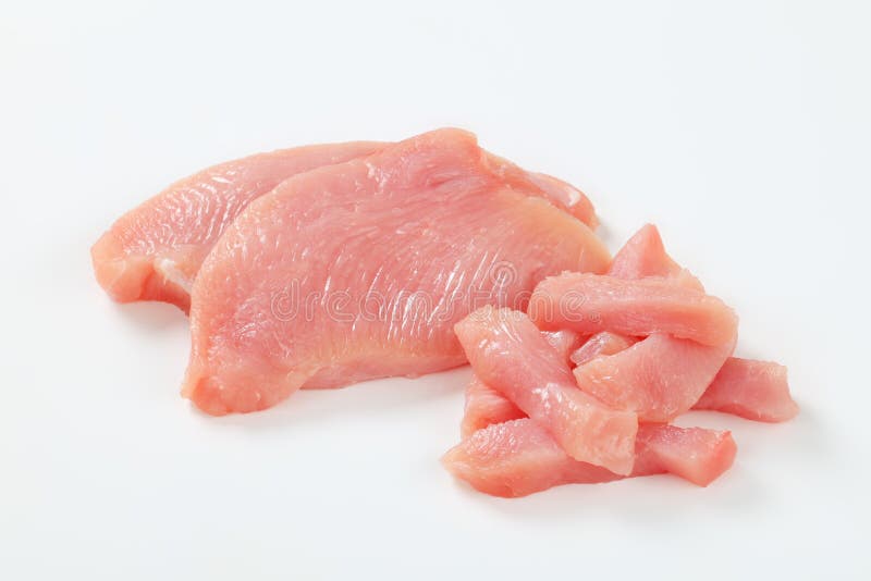 Fresh turkey meat stock photo. Image of escalopes, skinless - 63873844