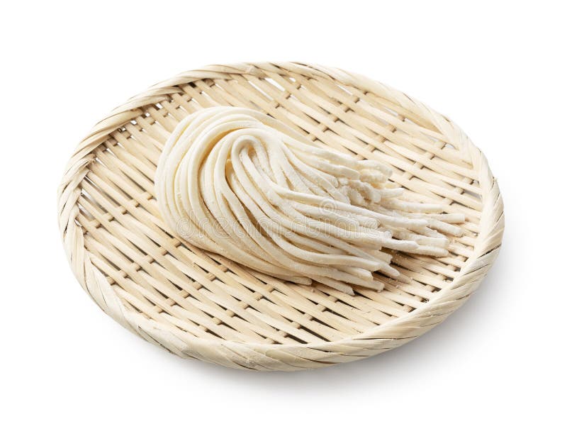 Bamboo Colander in a White Background Stock Photo - Image of white ...