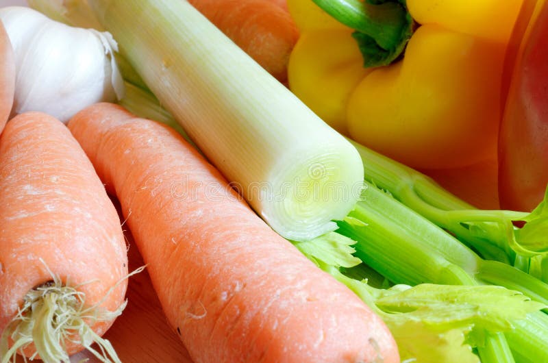 Fresh uncooked vegetables stock image. Image of food - 26897359
