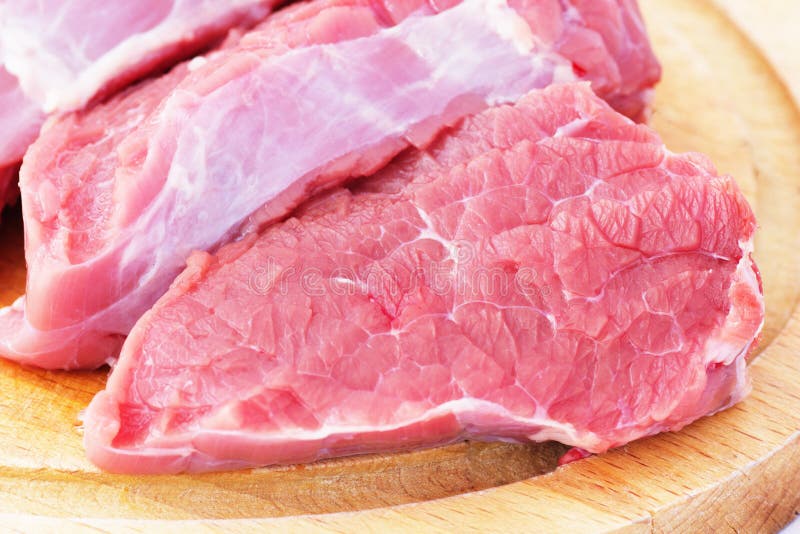 Fresh Veal stock image. Image of butchery, grill, boneless - 48047091