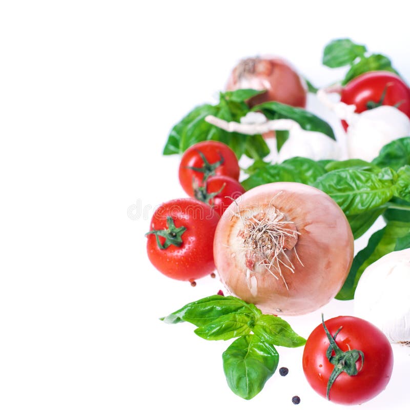 Fresh Vegatable for Cooking Stock Photo - Image of basil, fruit: 30776422