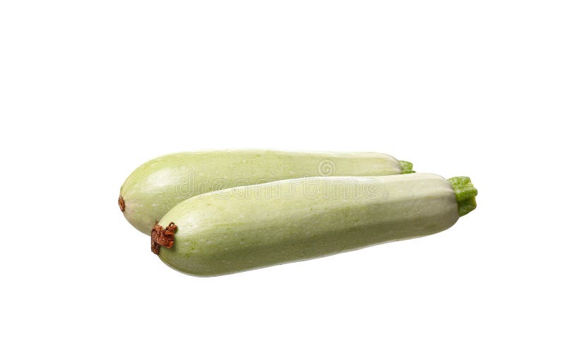 Fresh Vegetable Marrow. Isolated on White Stock Photo - Image of marrow ...