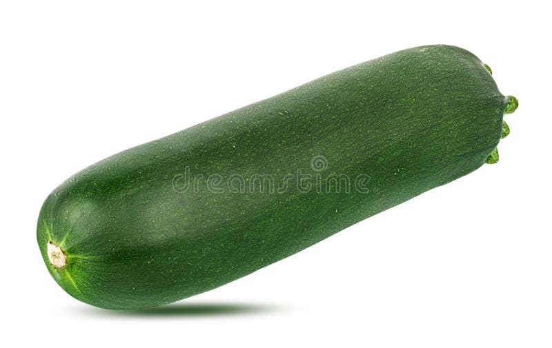 Fresh Vegetable Marrow Isolated on White Stock Image - Image of ...