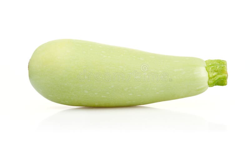Fresh Vegetable Marrow on White Stock Image - Image of freshness, green ...