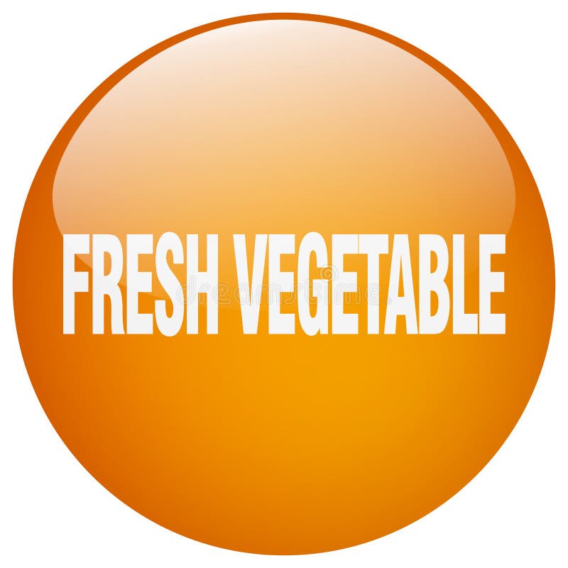 Fresh vegetable button stock vector. Illustration of graphic - 122790670