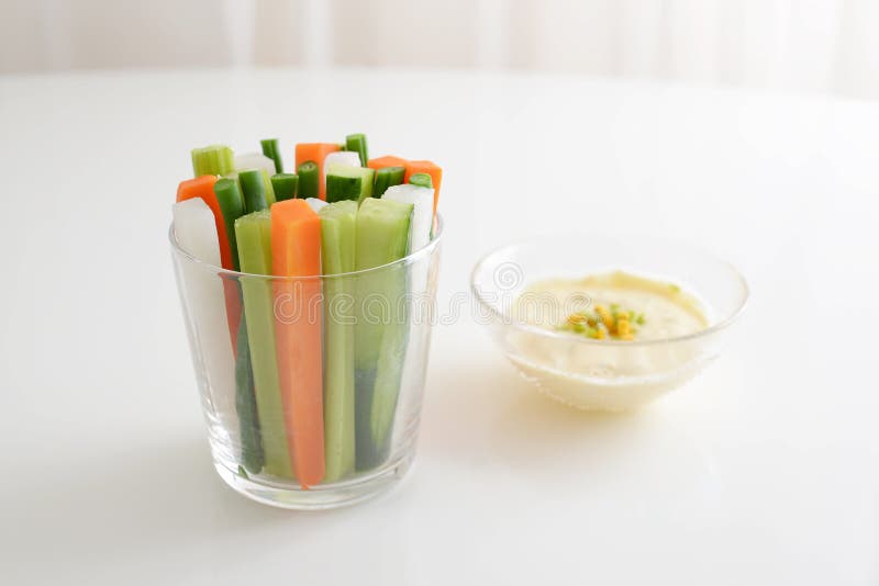 Fresh vegetable sticks stock image. Image of gourmet - 127373437