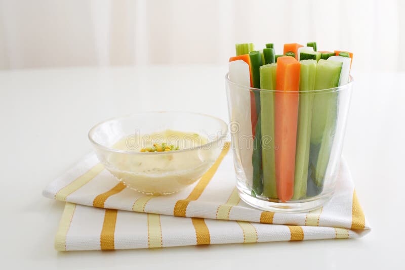 Fresh vegetable sticks stock photo. Image of cuisine - 127373458