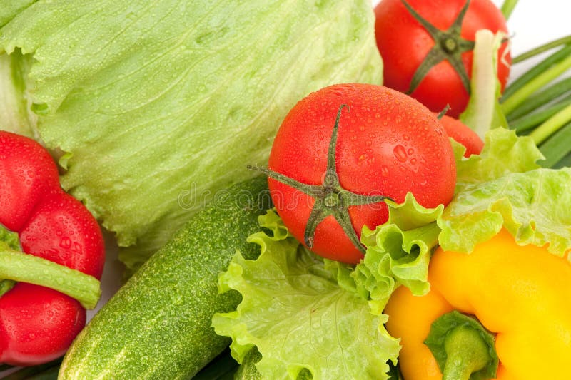 Fresh vegetables stock image. Image of leaf, cucumber - 15974663