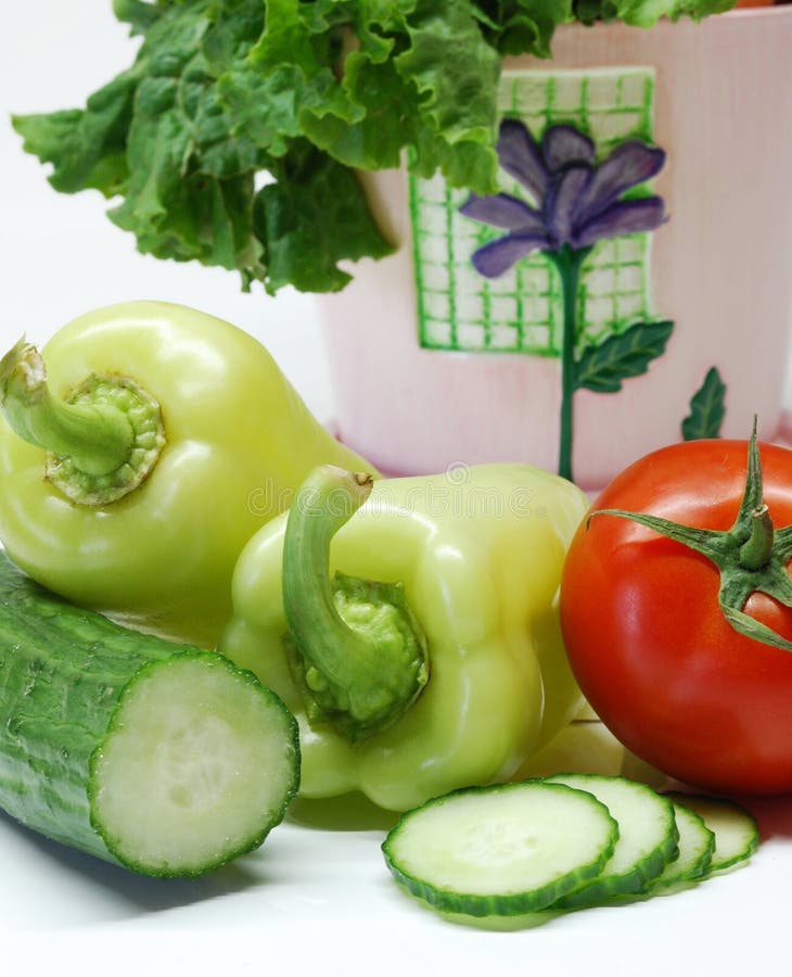 Fresh vegetables stock photo. Image of balanced, breakfast - 16608524