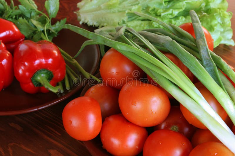 Fresh vegetables stock photo. Image of fresh, table, healthy - 2389568