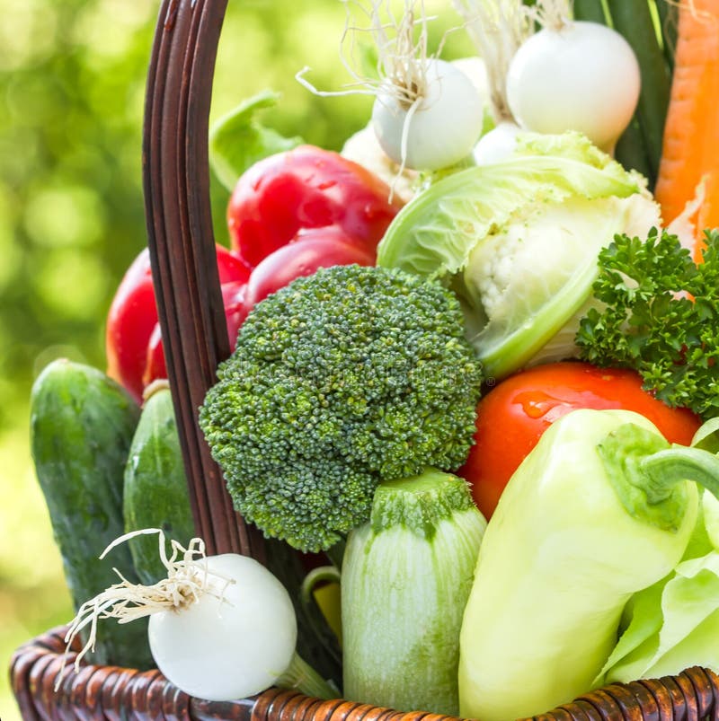 Fresh Vegetables - Healthy Food Stock Image - Image of green, broccoli ...