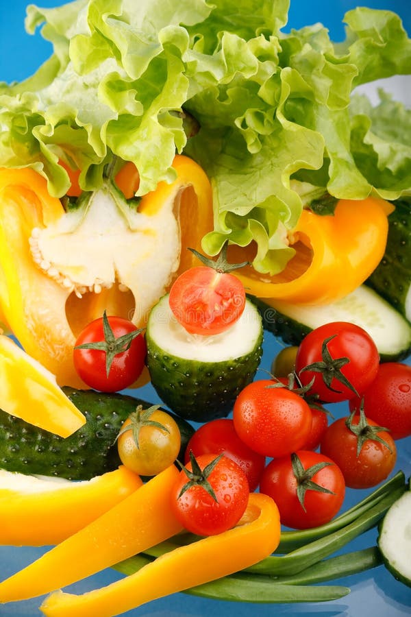 Fresh vegetables. stock photo. Image of vegetarian, cucumber - 8773162