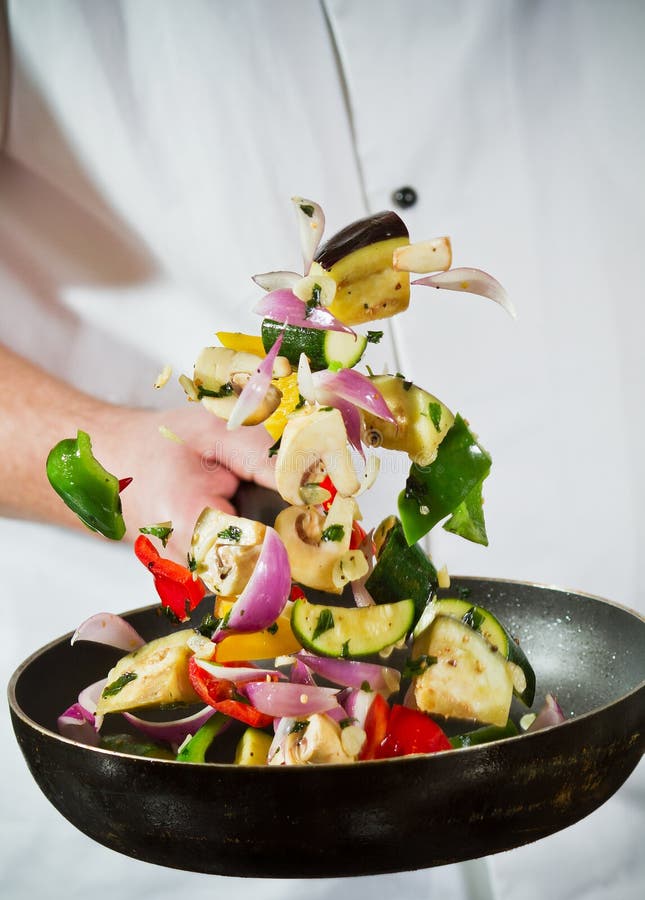 Fresh vegetables flying stock photo. Image of cooking - 21809962